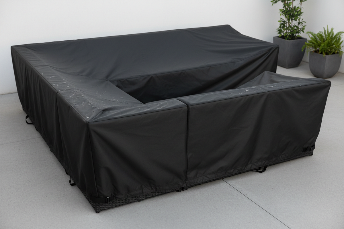 Custom Slanted U Shaped Tapered Outdoor Cover | Design 7 BBQ & Kitchen ...